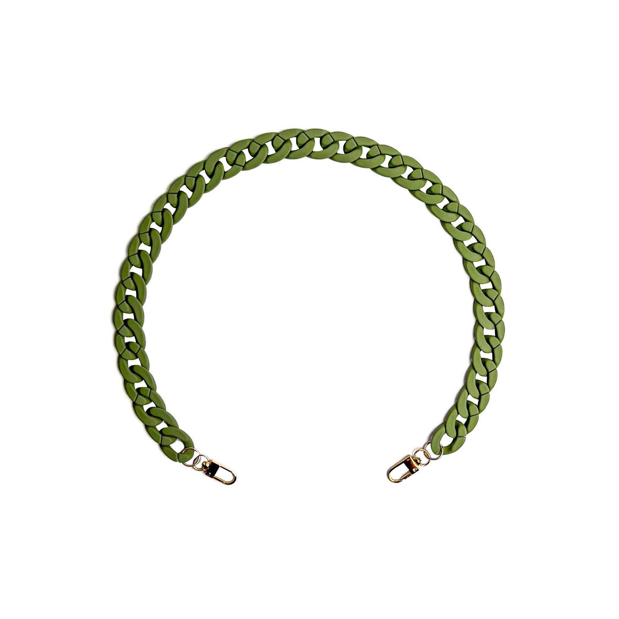 Chunky chain Olive – repleatbag